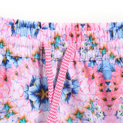 The new print beach pants for girl shorts comfortable exercise beach boardshorts for women supplier