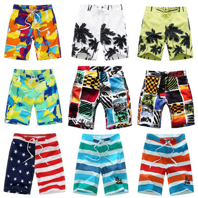 Children's summer beach pants loose casual shorts quick-drying pants boys spend in the sea supplier
