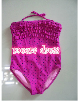 2016 sexy kids swimsuit for girls sling one piece swimwear print baby bikini swimsuit supplier