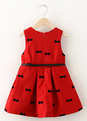 Popular girl dress Children dress princess dress for childern dress wool skirt garment supplier