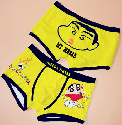 Pure cotton cartoon men's underwear Men's cotton underwear, pants are big yards, supplier