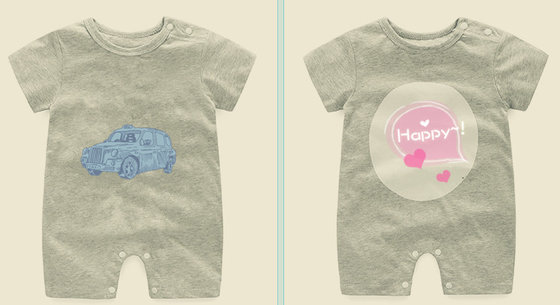 Popular baby girl romper boy romper baby summer set hot sale supplier