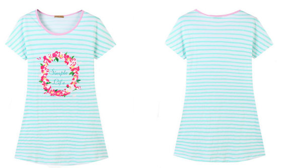 Girl Pajamas skirt women's sleepwear girl sleepwear high quality Pajamas supplier