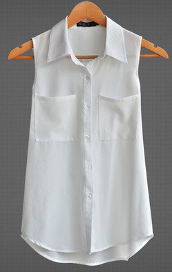 High quality custom shirt Sleeveless shirt for women supplier