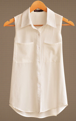 High quality custom shirt Sleeveless shirt for women supplier