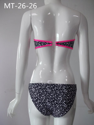 Sexy strapless bikini, bikini for young girl,naked back bikini supplier