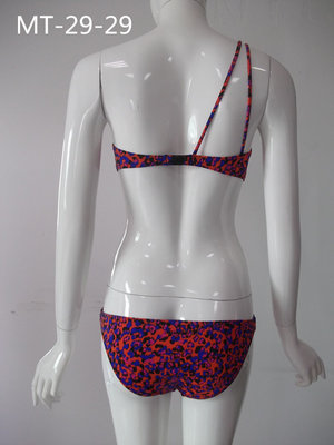 Bikini single shoulder straps popular prints supplier