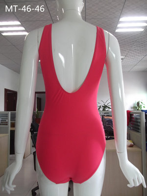Fashion summer swimwear for women,bare back swimsuit,red swimsuit supplier