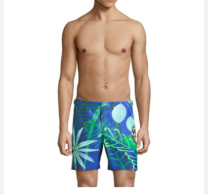 Men's Quick dry beach pants print surf pants supplier