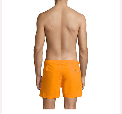 Fashion oranger color  men's beach shorts supplier