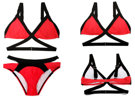 Hot sale Pink Color Two-piece Sexy  Bikini low-waistline Bikini supplier