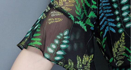 Fashion chiffon dress for women summer wear ladies dress supplier