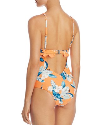 Women beachwear one piece swimwear for ladies nylon fabric supplier