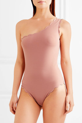 New Design One-shoulder Women one piece swimwear supplier