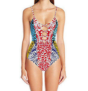 Fashion beautiful print  Women one piece swimwear for summer supplier