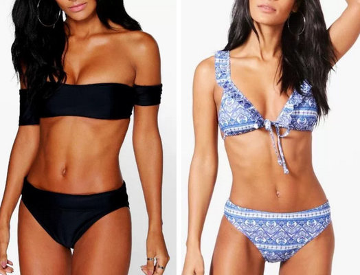 New design beautiful print  Women two piece swimwear for summer bikinis supplier