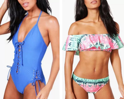 New design beautiful print  Women two piece swimwear for summer bikinis supplier