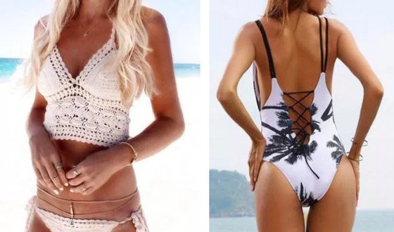 Sexy design  Women two piece bikinis for beach supplier