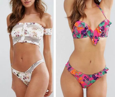 Sexy swimwear  Women two piece bikinis for beach supplier