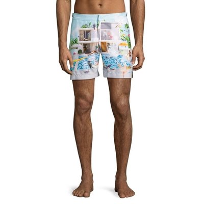 Fashion cartoon pattern Men swimwear supplier