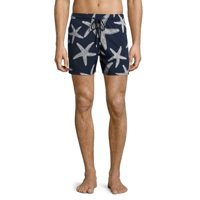 Fashion black color and white color for Men swimwear supplier