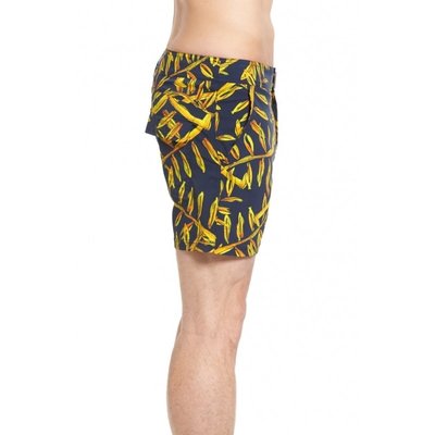 Leaf shape Swim trunk for men supplier