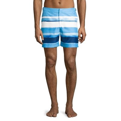 Stripe pattern Swim trunk Made in China supplier