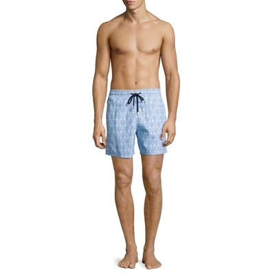 Hot sale Purple with Pattern men\'s swimwear supplier