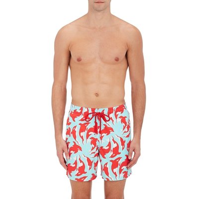 Men\'s swimwear beach shorts multi color printing supplier