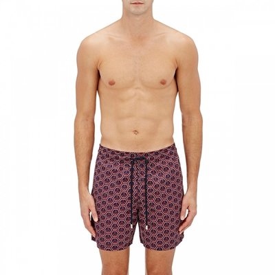 Men\'s swimwear dot printing beach shorts supplier