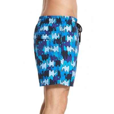 The elephant print for men swim pants supplier