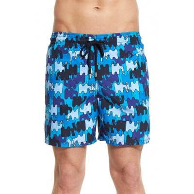 The elephant print for men swim pants supplier