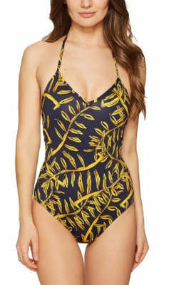 The leaves of printing sexy swimsuit for women supplier