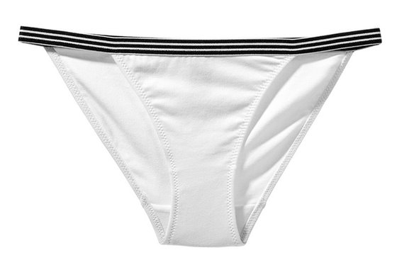 High quality white color sexy thong for ladies supplier