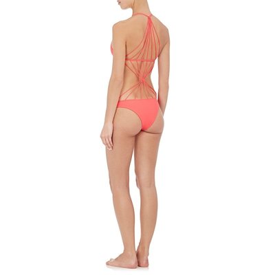 Pink color Backless Bandage sexy bikinis for women supplier