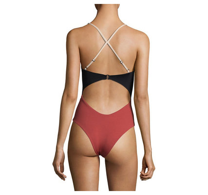 Sexy colour mixture swimsuit for women high quality supplier