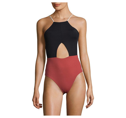 Sexy colour mixture swimsuit for women high quality supplier