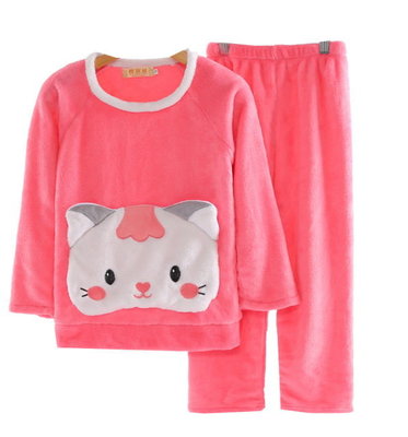 children‘s winter keep warm pajamas supplier