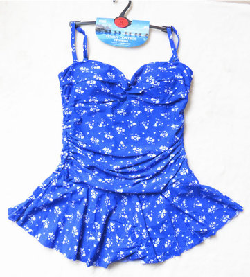 2018  fashion blue  printing  dresskini  for women supplier