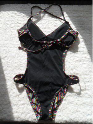 Sexy Triangle Headband Swimsuit  Fashion Bikini One Piece supplier