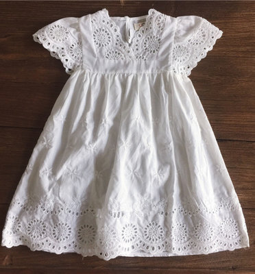 Summer 1 to 6 y white dresses for  Baby  girls supplier