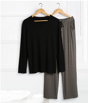 Men's summer modal cotton pajamas, shads round neck  leisurewear supplier