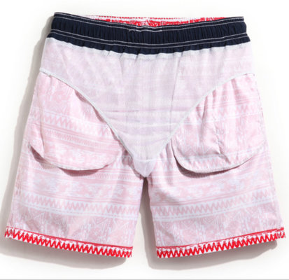 Men quick-drying printing beach pants Loose shorts Summer slacks supplier