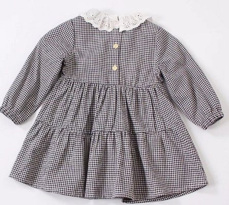 2018 spring cotton dress 2-9 year children's skirt supplier
