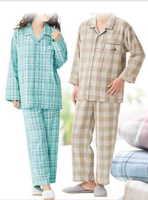100% cotton  tratan design fabrics homewear  Leisure pajamas for women supplier