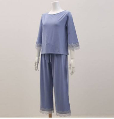 Modal fabrics female Lace  pajamas  Leisure pajamas for women supplier