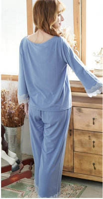 Modal fabrics female Lace  pajamas  Leisure pajamas for women supplier