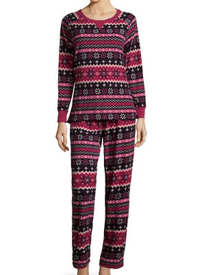 Printed  long sleeve  sleep wear   Leisure nightgown for women supplier