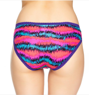 Hot sale women  underwear  printed  lace  briefs supplier