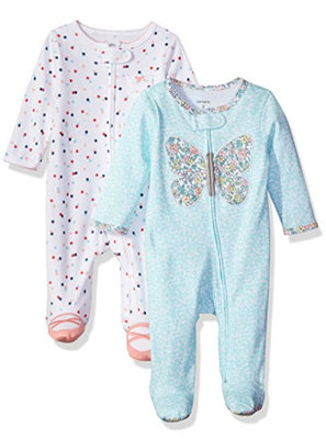 0-36month Baby Printed Rompers  Set Foot Secti supplier